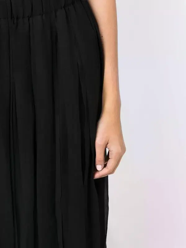 Gucci Sheer Gathered Midi Skirt