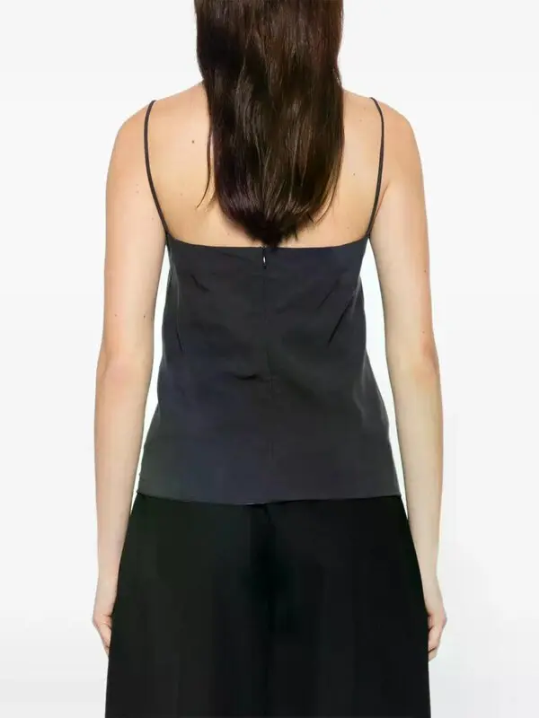 Max Mara Sleeveless V-neck Top