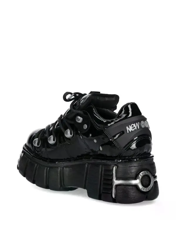 NEW ROCK 60mm Platform Sneakers With Eyelet Embellishment
