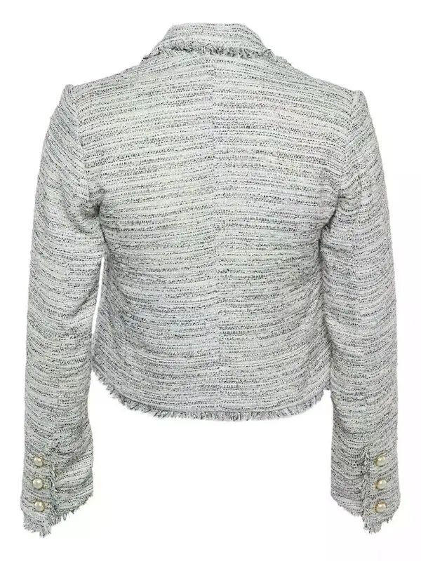 VERONICA VIRTA Button-embellished Tweed Blazer