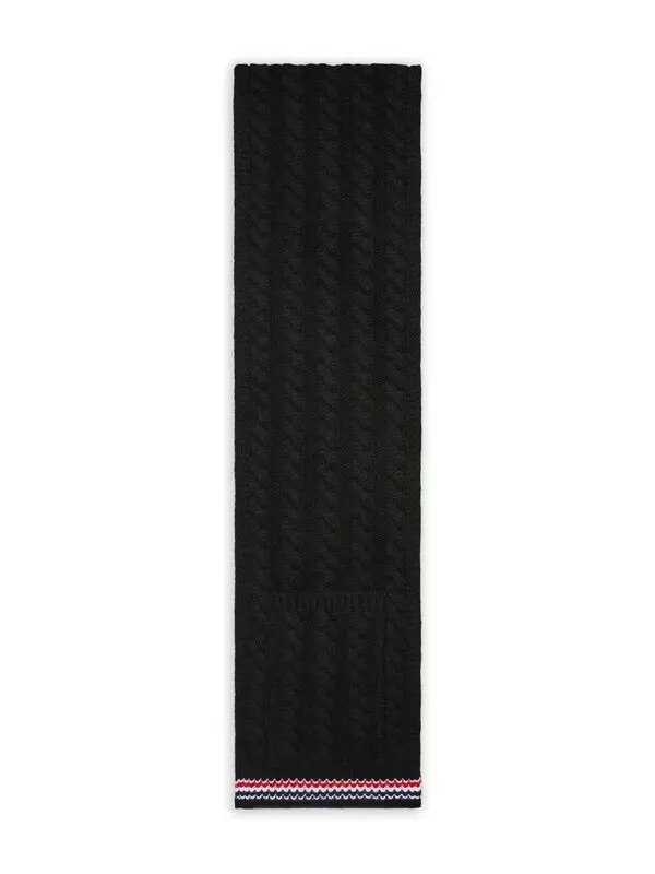 Thom Browne Rwb-stripe Scarf