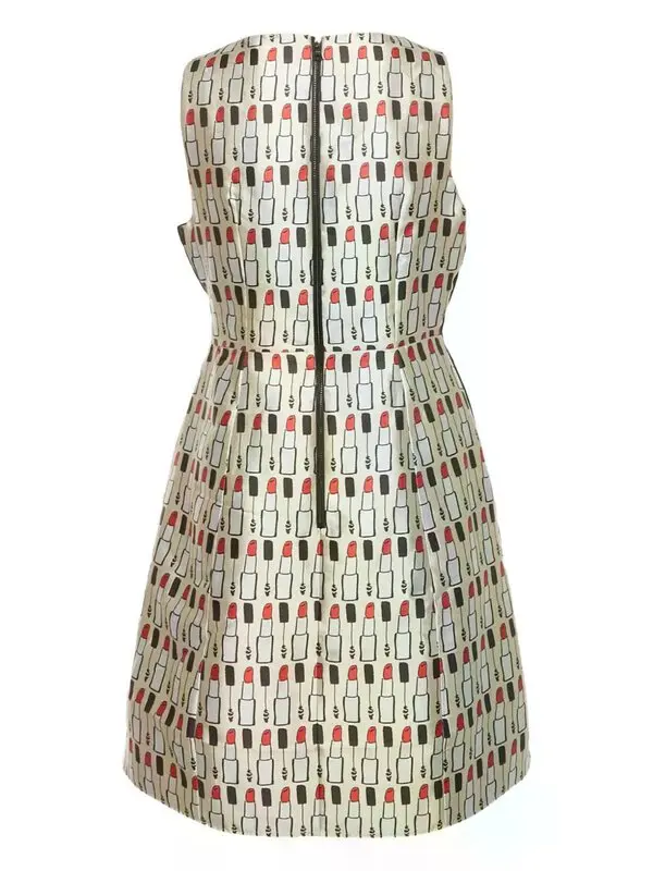 Alice + Olivia Jacquard Lipstick Dress