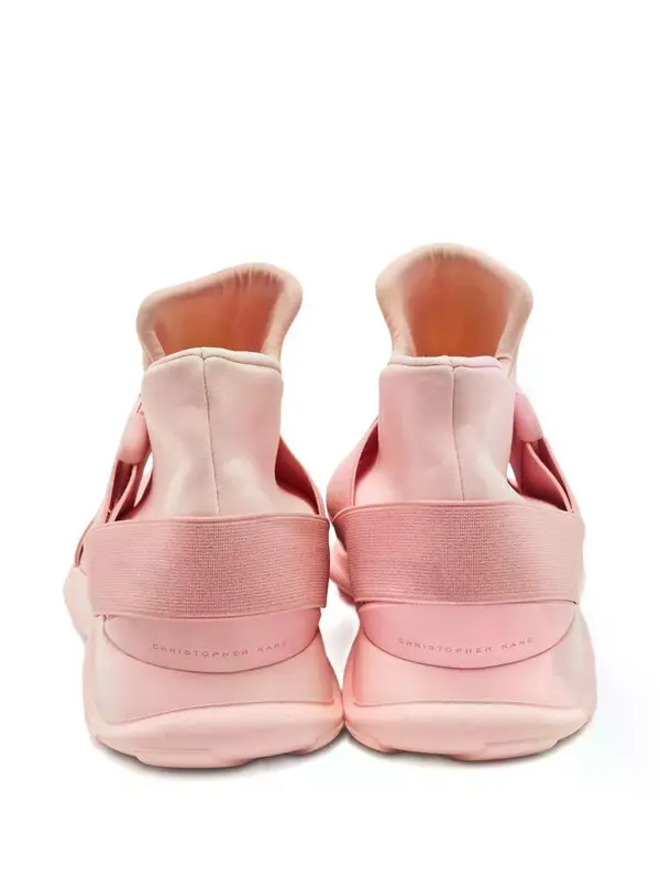 CHRISTOPHER KANE Buckle Leather Sneakers