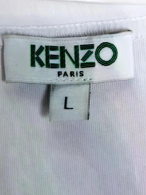 Kenzo Sleeveless Abstract Print T-shirt