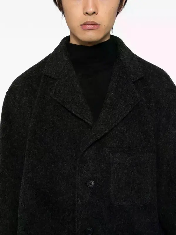 Yohji Yamamoto X Masses Herringbone Wool Jacket