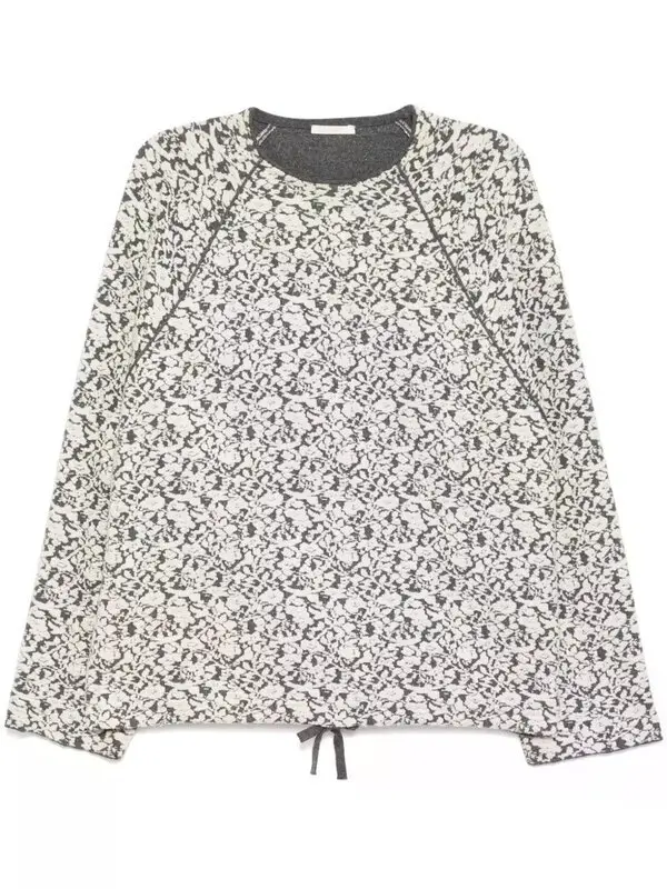 Chloé Jacquard Knit Jumper - Grey