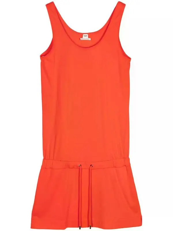 Hermès 2010 Drawstring Cotton Minidress