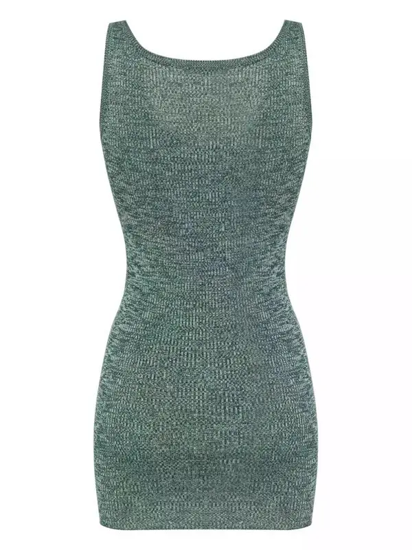 Prada 2000 Knitted Tank Top - Green