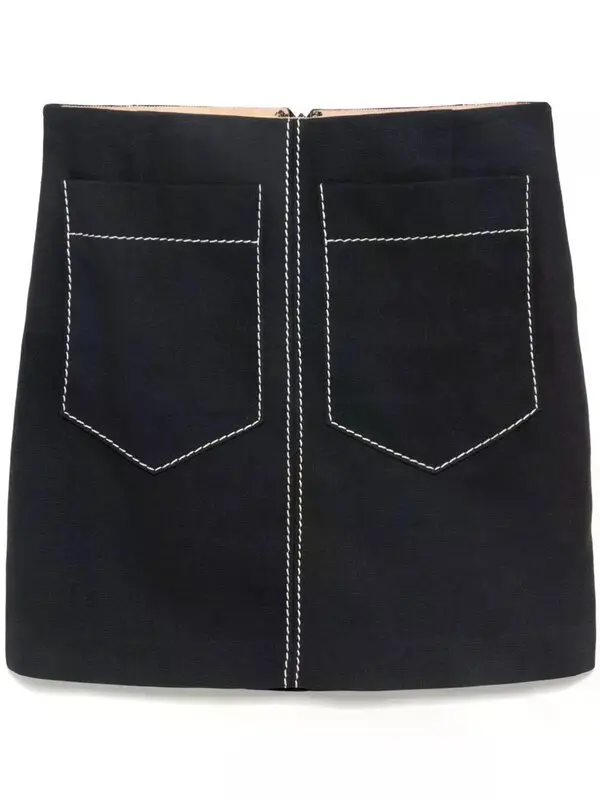 Chloé Circa 2016 Mini Skirt - Blue