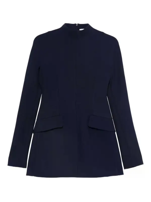 Sportmax Pockets High-neck Mini Dress