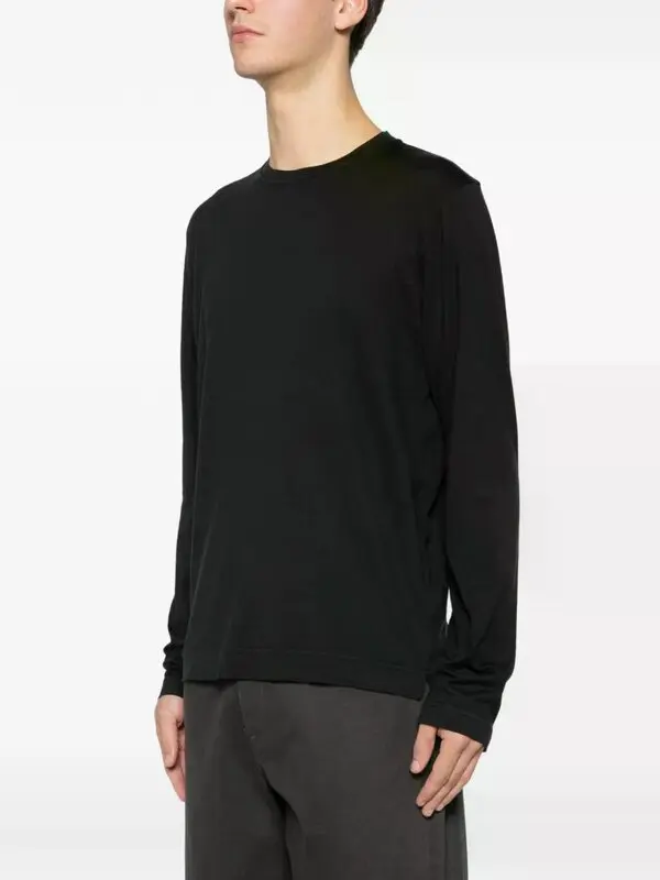 Fedeli Long-sleeve T-shirt - Black