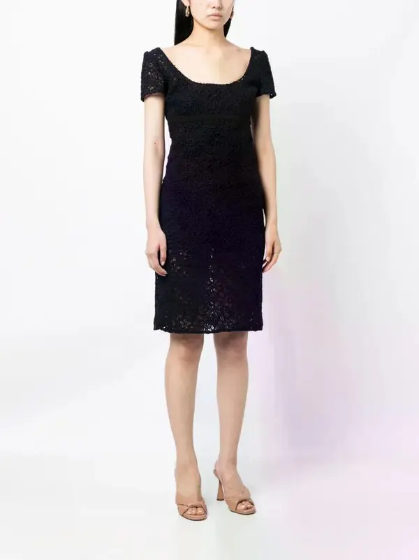 Prada Floral-lace Pencil Dress