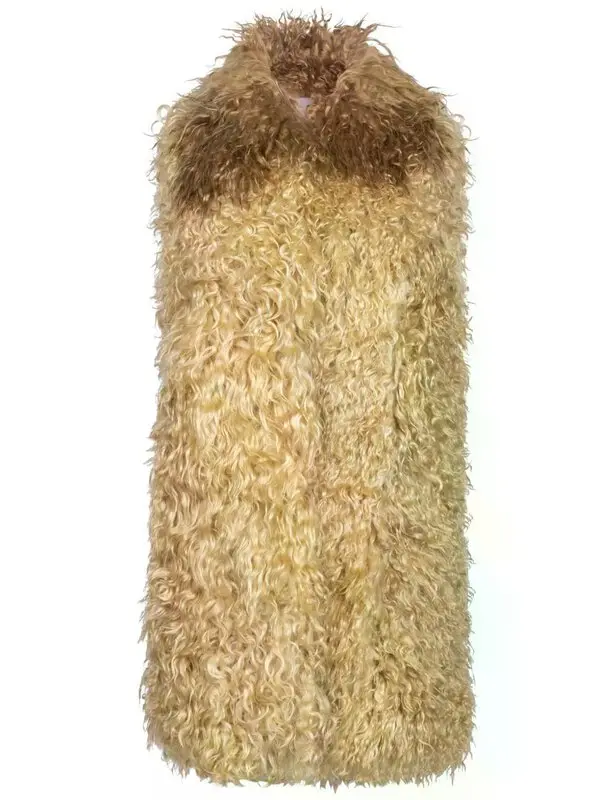 Chloé Long Gilet - Neutrals
