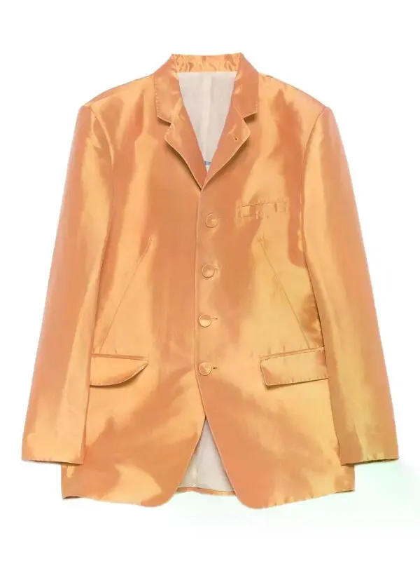 JEAN PAUL GAULTIER 1998 Corseted Blazer - Orange