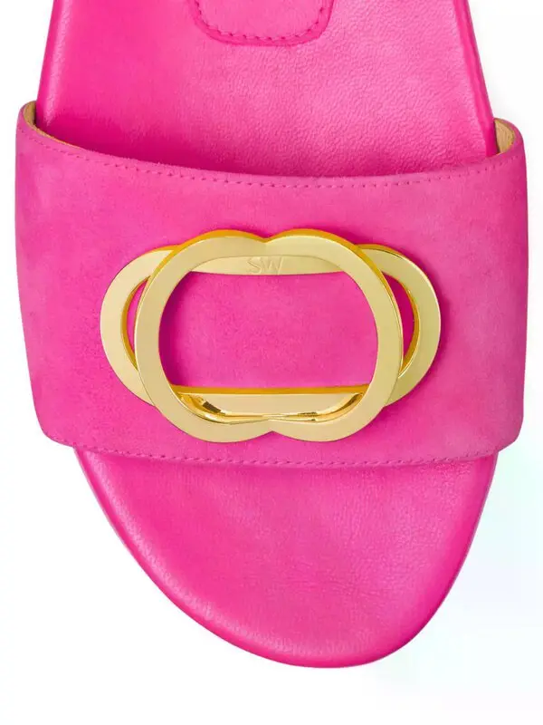 STUART WEITZMAN Caicos Double-buckle Sandals