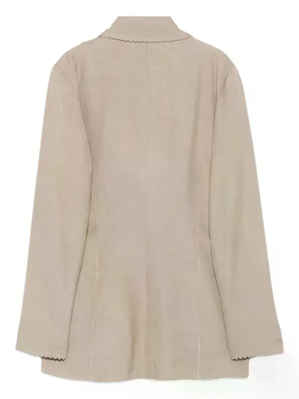John Galliano 1990s Shawl Collar Blazer