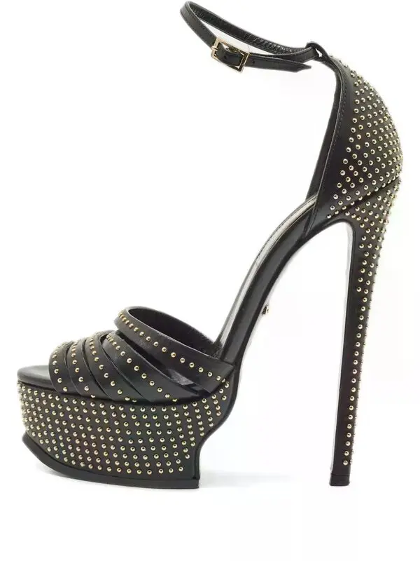 Roberto Cavalli Studded Platform Stiletto Sandals