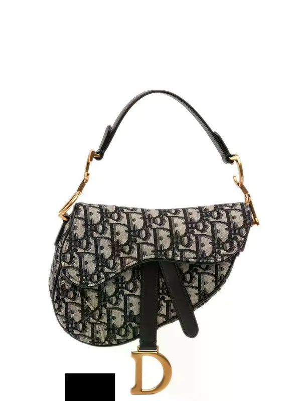 Dior Mini Saddle Bag - Blue