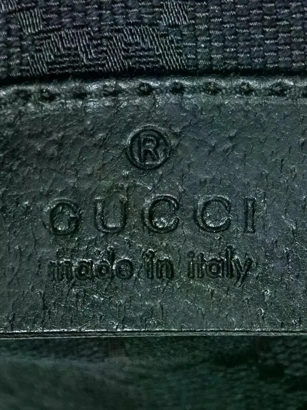 Gucci Gg Pattern Belt Bag - Black