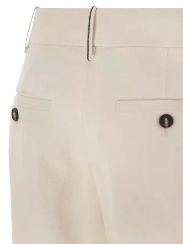 Brunello Cucinelli Belt-loop Trousers - Neutrals