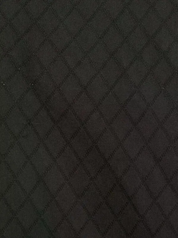 Carolina Herrera Diamond-pattern Knitted Blouse