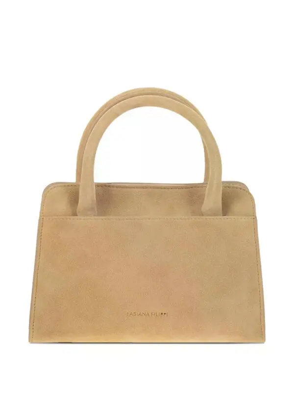 Fabiana Filippi Suede Top Handle Bag