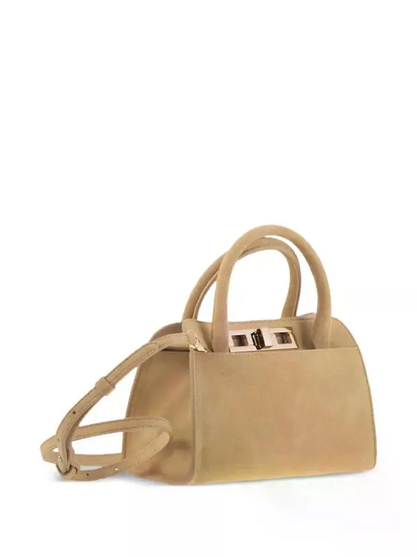 Fabiana Filippi Suede Top Handle Bag