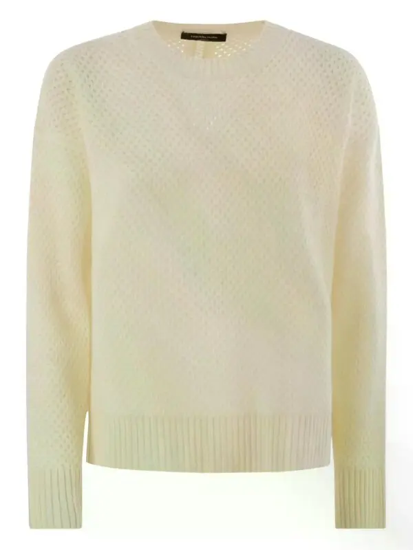 Fabiana Filippi Openwork Crew-neck Sweater