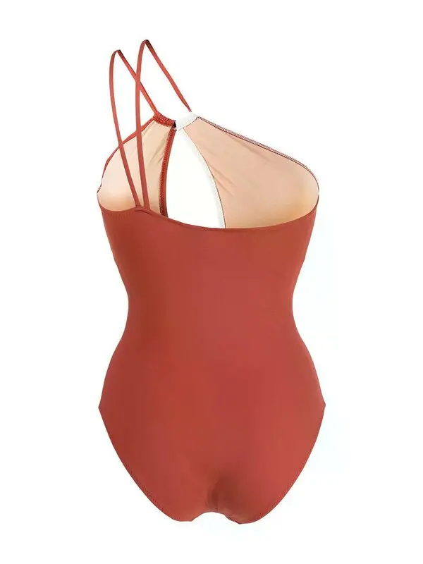 Evarae Two-tone Design Swimsuit