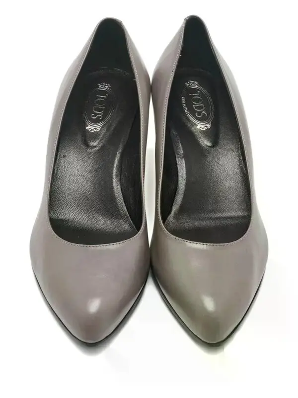 TOD'S Wedge Leather Pumps