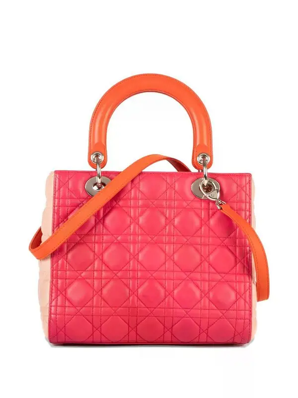 Dior Lady Tote Bag - Pink