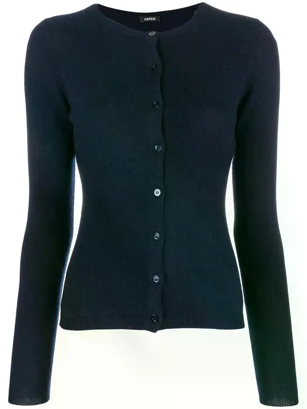 Aspesi Cashmere Fitted Cardigan