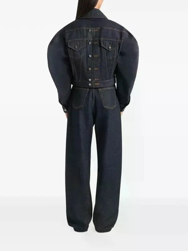 Givenchy Back-to-front Cocoon Denim Jacket