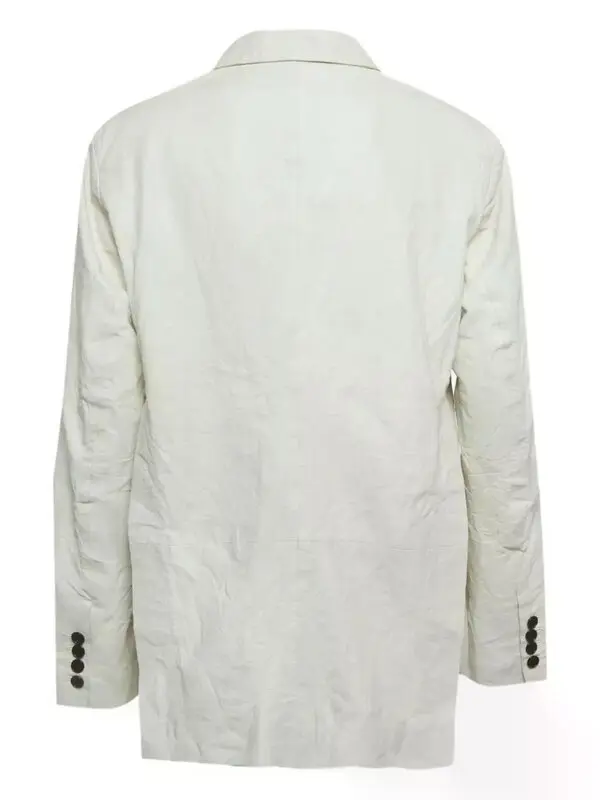 Zadig&Voltaire Leather Single-breasted Blazer