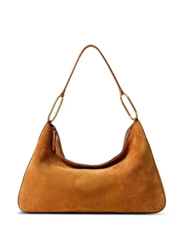 TWINSET Liliane Ring Detail Shoulder Bag - Brown