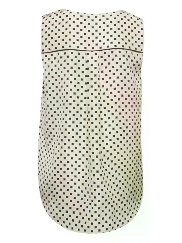 Marc Jacobs Printed Silk Blouse