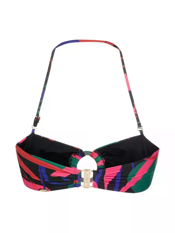PatBO Tarsila Bandeau Bikini Top - Multicolour