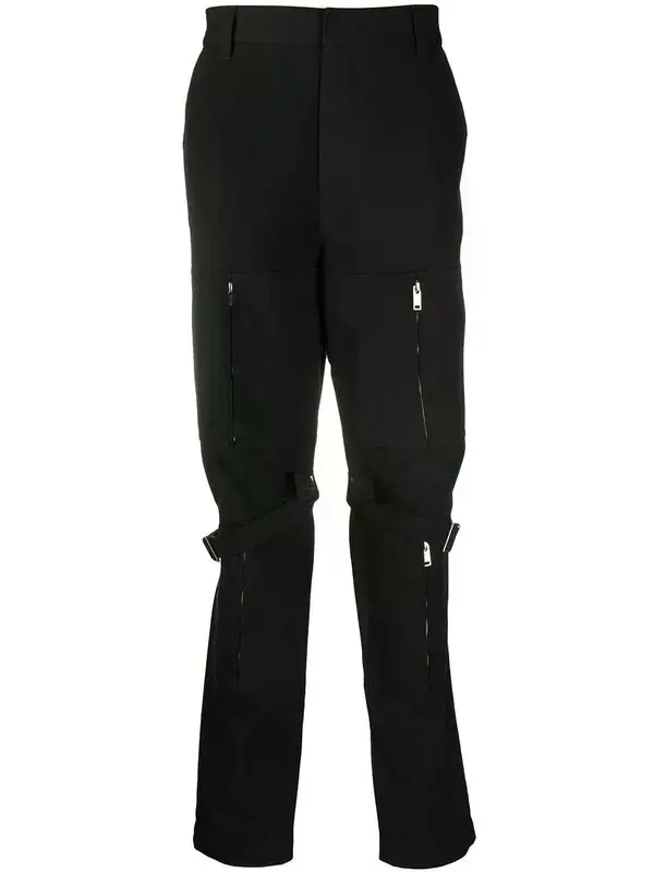 AMBUSH Zipped Detail Cargo Trousers - Black