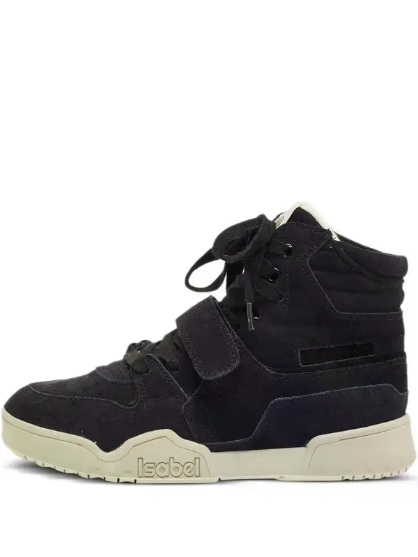 Isabel Marant Étoile Alsee Suede High-top Sneakers