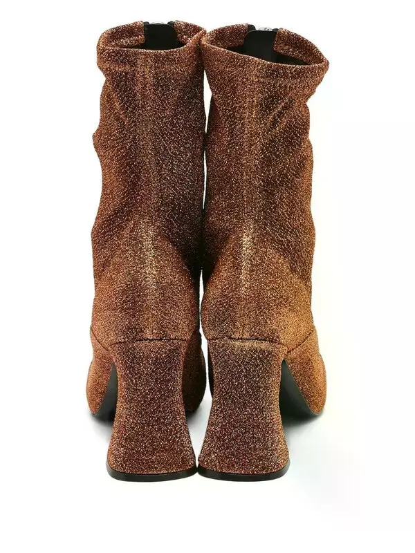 Stella McCartney Lurex Zipped Boots