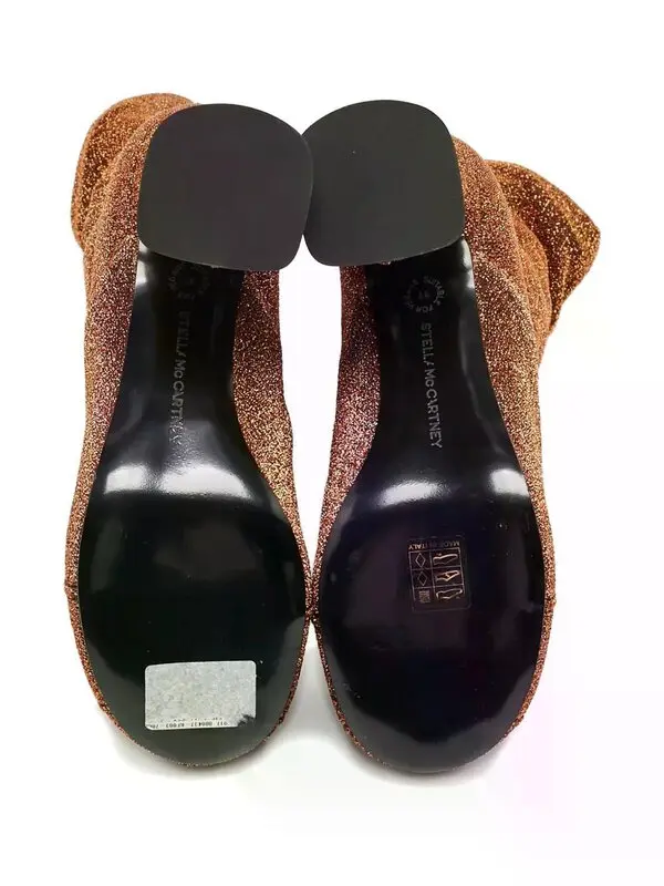 Stella McCartney Lurex Zipped Boots