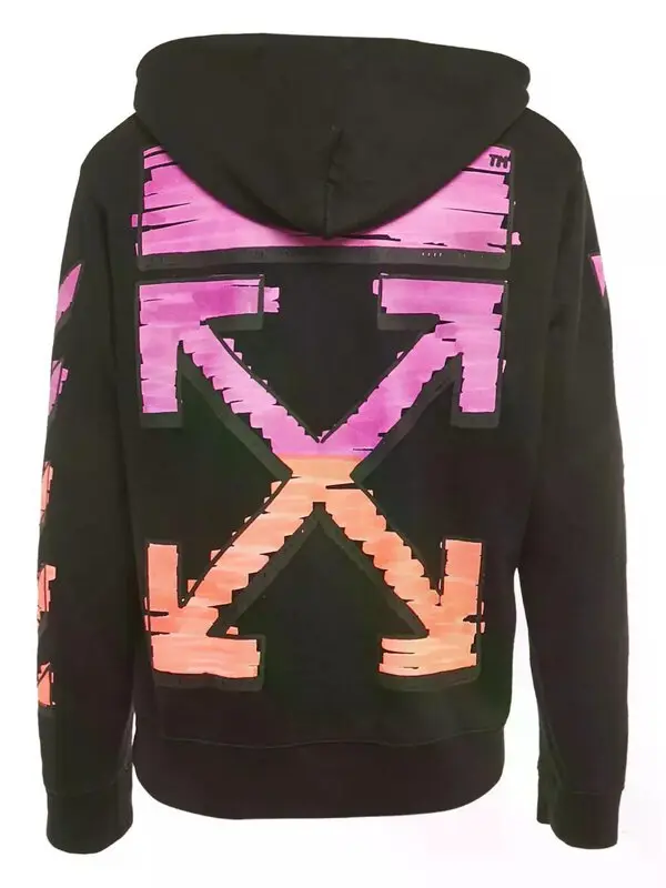 Off-White Cotton Hoodie