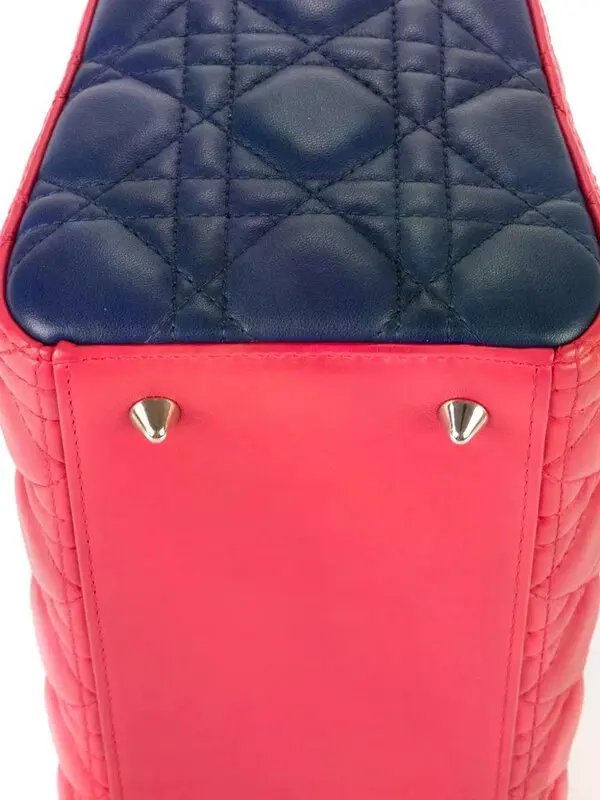 Dior Quilted Shoulder Bag - Pink
