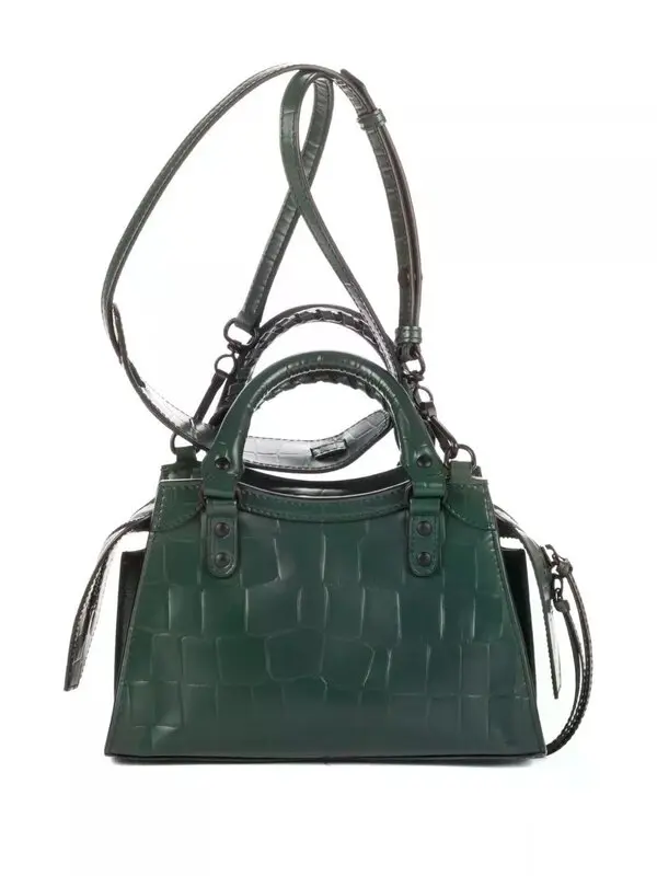 Balenciaga Mini City Tote Bag - Green