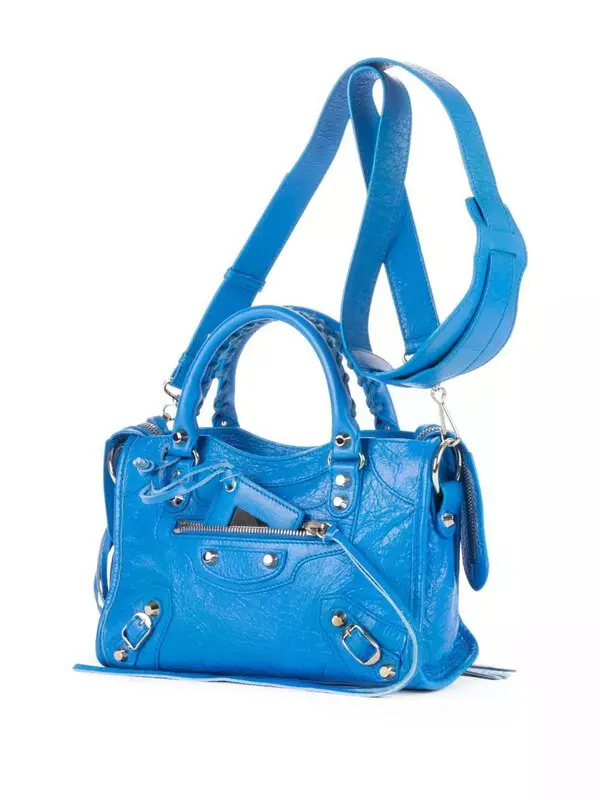 Balenciaga Studded Leather Tote Bag