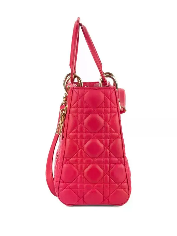 Dior Lady Tote Bag - Pink