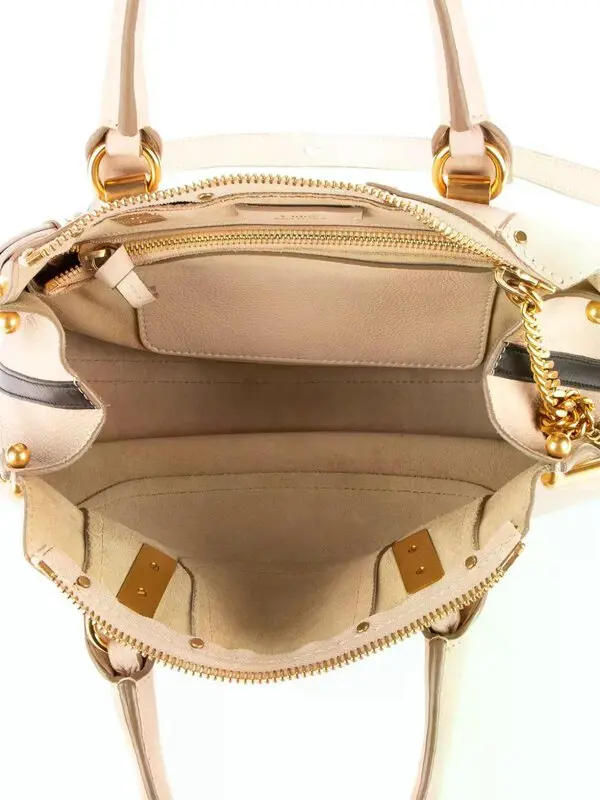 Chloé Leather Shoulder Bag - Neutrals