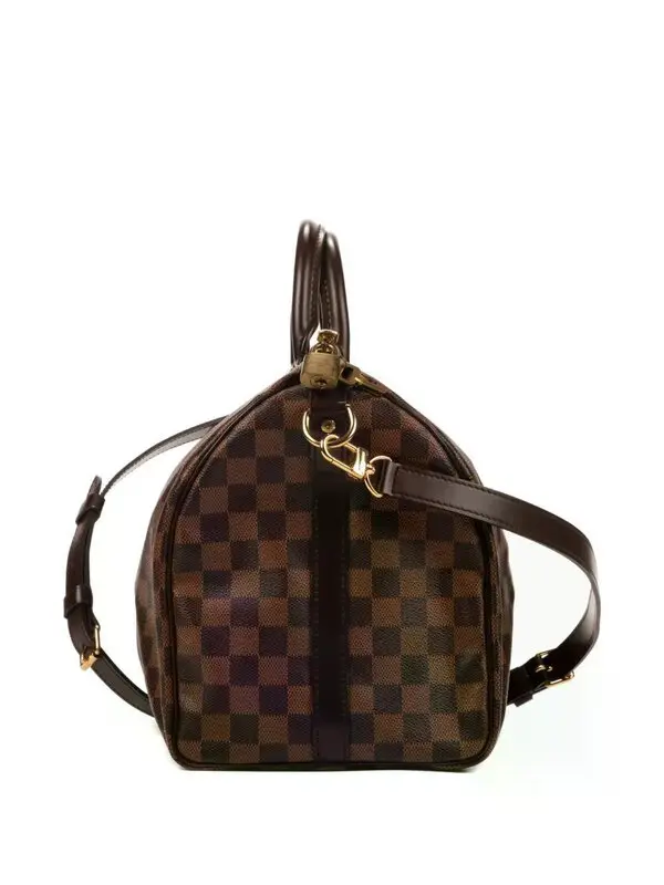 LOUIS VUITTON Damier Ebène Speedy Travel Bag