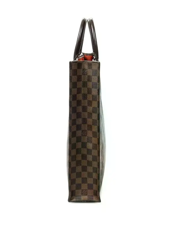 LOUIS VUITTON Damier Check Tote Bag