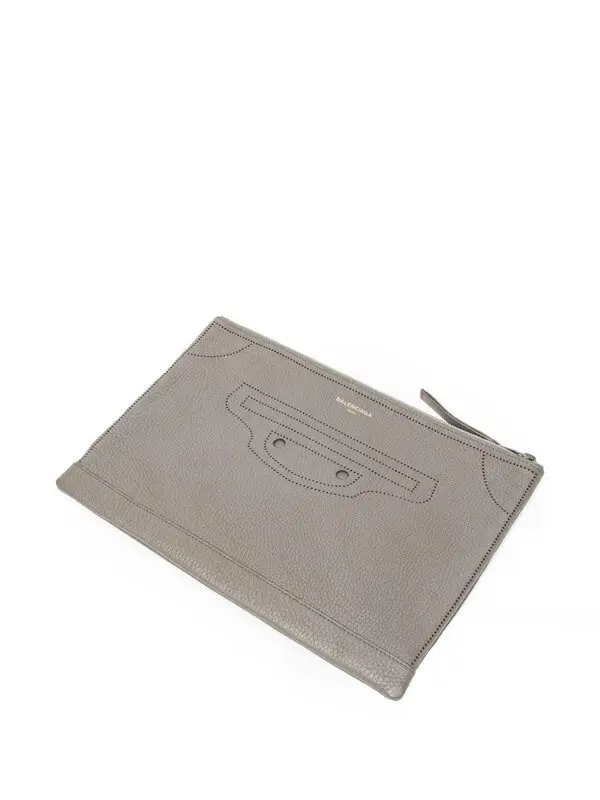 Balenciaga Blackout Clutch Bag